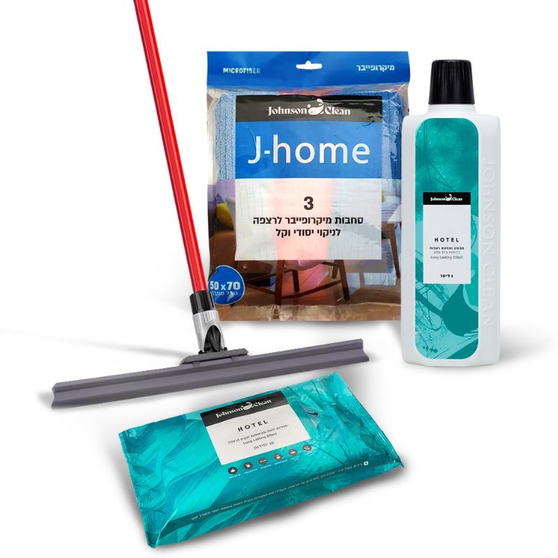 חבילה לרצפה מבריקה | JohnsonClean