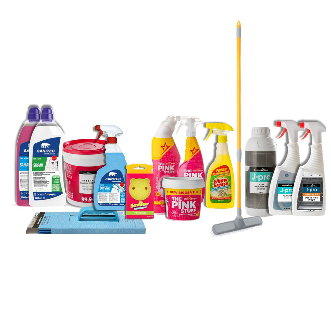 JohnsonClean | ג׳ונסון קלין Johnson Clean - חומרי ניקוי בניחוח מתמשך