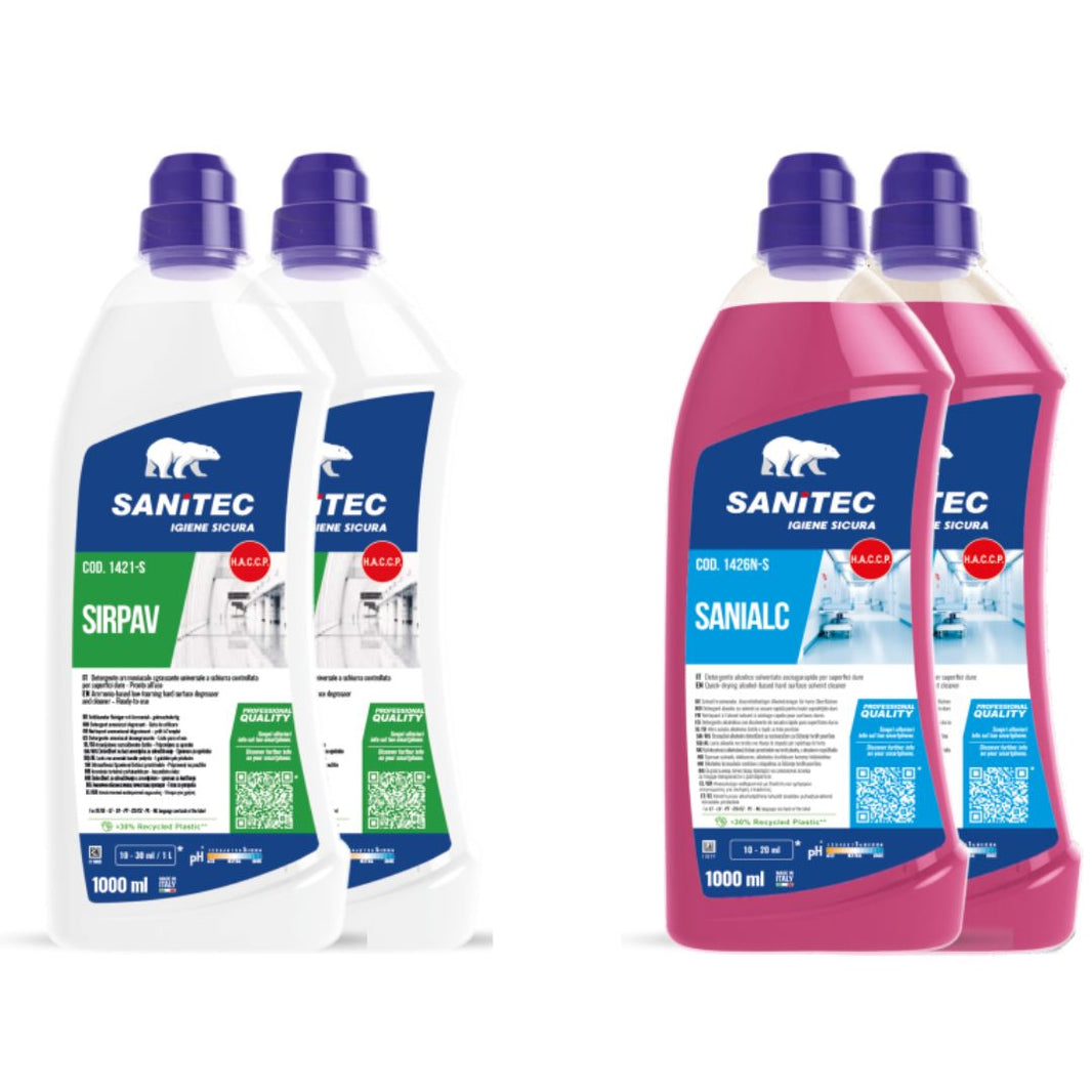 חומרי ניקוי מקצועיים SANITEC איטליה | JohnsonClean